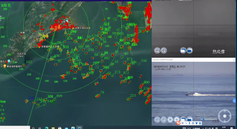 Radar photoelectric integrated marine monitoring Solution | Anson Cameras